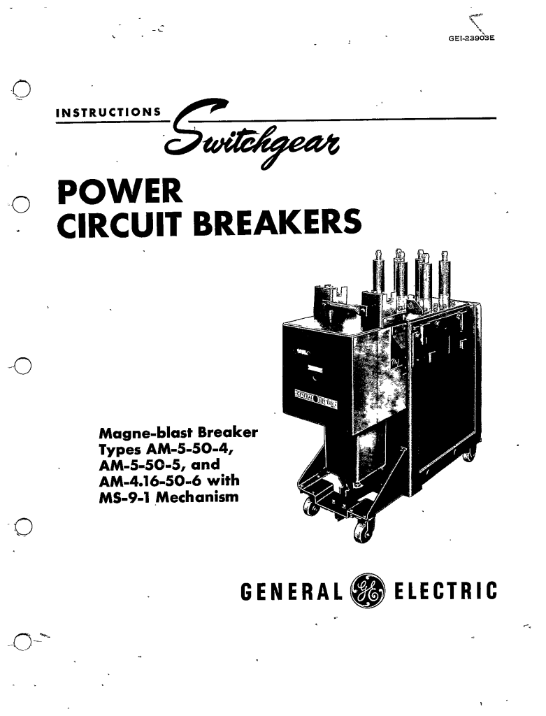 GEI-28004C No. 10-C Insulating Oil Manual for Transformers & Reactors ...