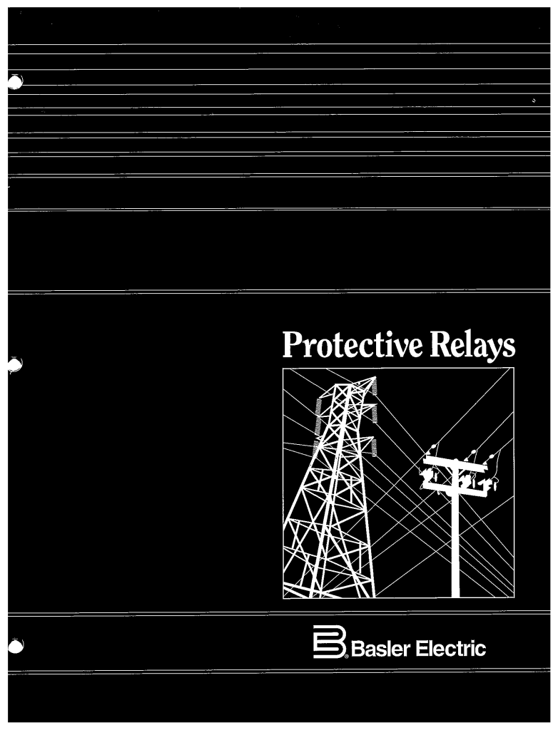 BASLER BEI SERIES SOLID-STATE PROTECTIVE RELAYS MANUAL - BASLER ...