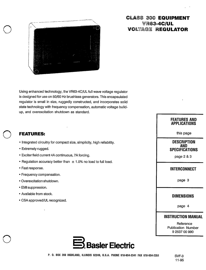 BASLER ELECTRIC Archives - Page 3 of 8 - ECP Solutions | Our Innovation ...